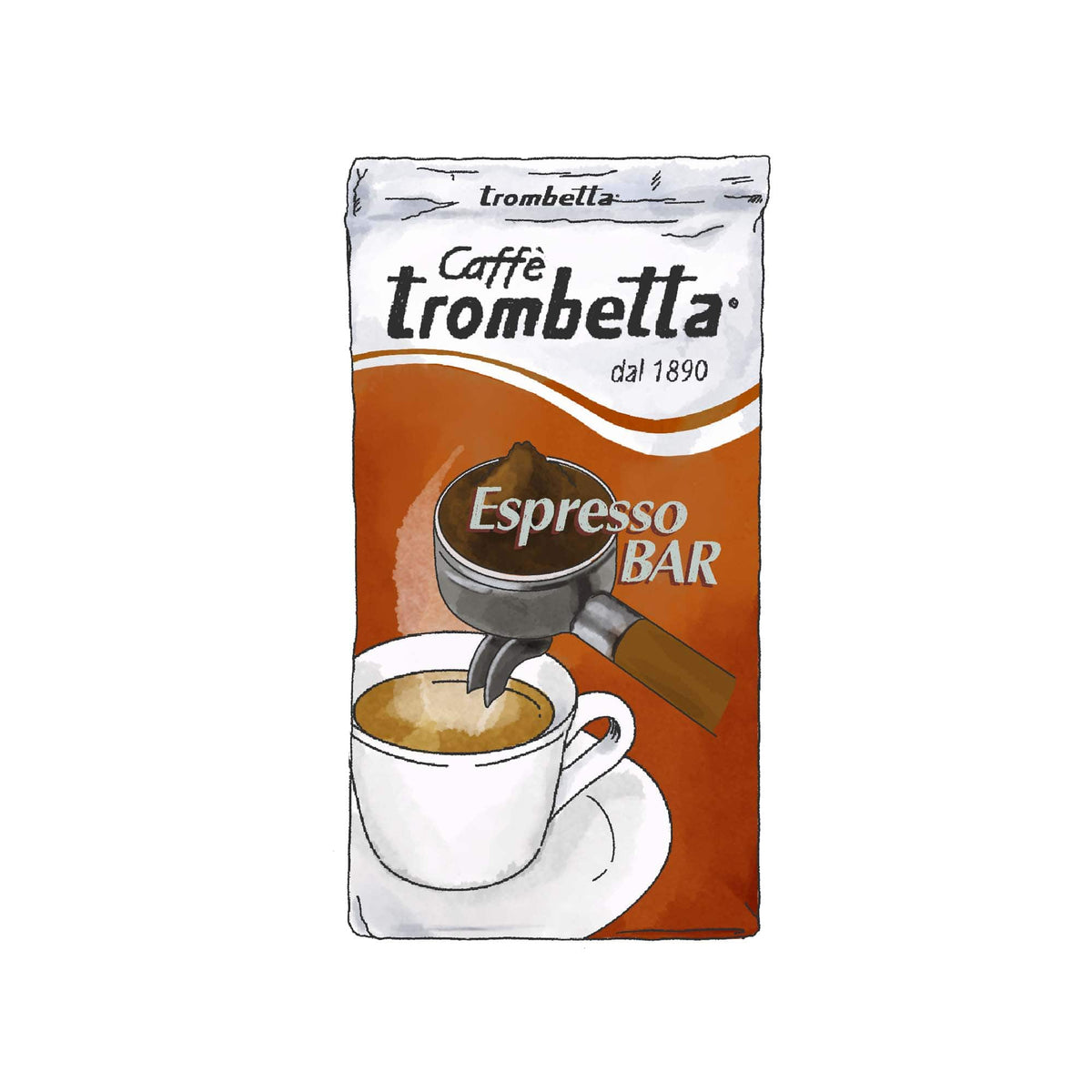 Espresso Bar Ground Coffee | Caffé Trombetta – Caffe Trombetta
